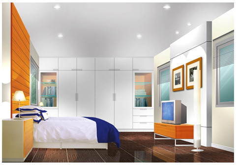 2D Interior and Exterior Illustrate by THAPANA KUSIRIVATANANUKUL at ...