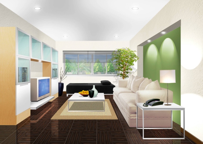 2D Interior and Exterior Illustrate by THAPANA KUSIRIVATANANUKUL at ...