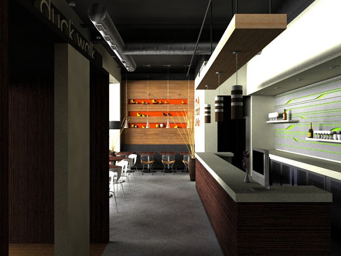 Interior Design_restaurant_Duck walk project by THAPANA ...