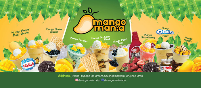 Mango Mania Menu & Banner by Sitara Beatriz Enguerra at Coroflot.com