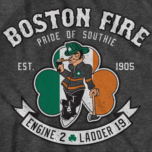 Boston Fire Ladder 19 Apparel Design by Bryon Patten at Coroflot.com