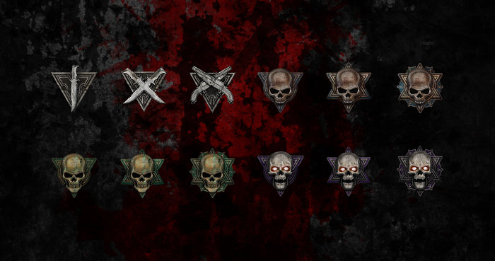 COD /// BO3 /// Zombie Rank System by Byron Black at Coroflot.com