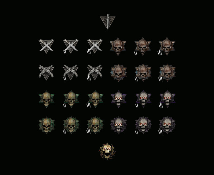 COD /// BO3 /// Zombie Rank System by Byron Black at Coroflot.com