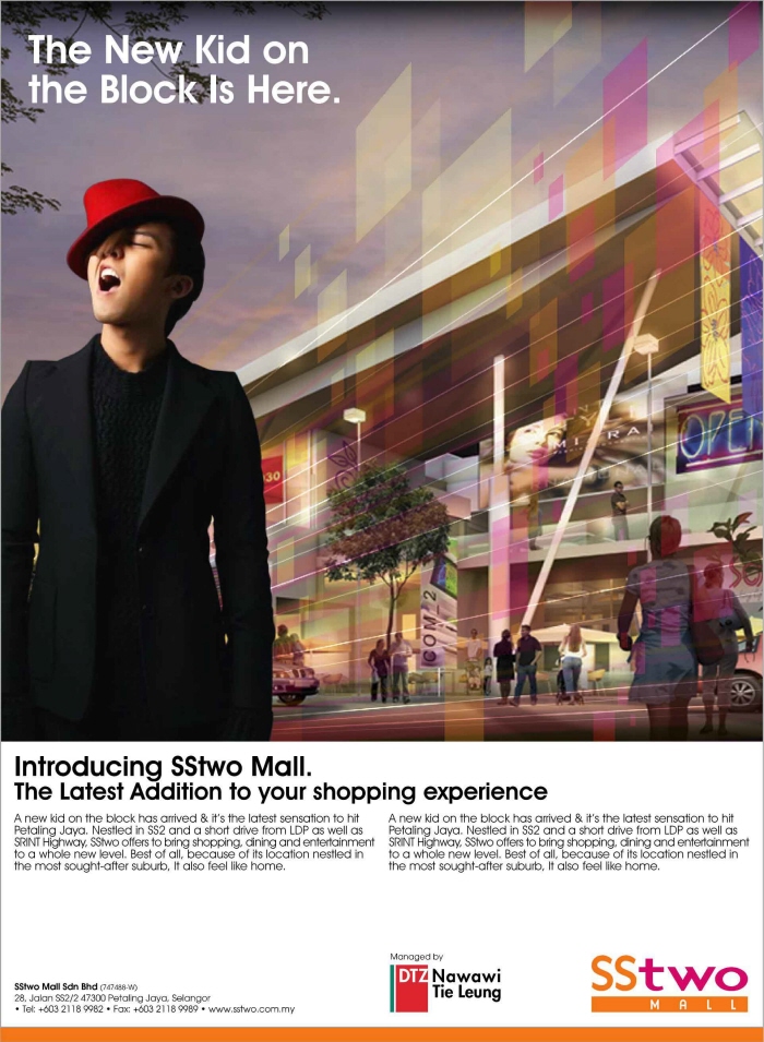 SS Two Mall opening collaterals by Hun Chung LEE at Coroflot.com