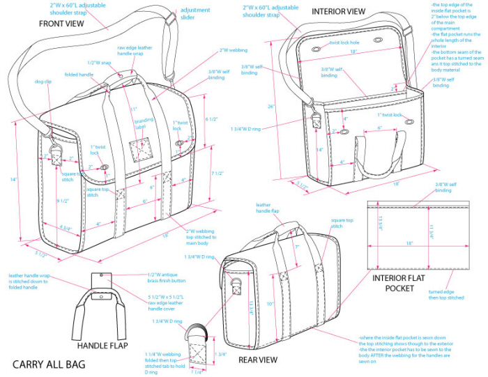 Men's Bag Design by Jessica Tong-Ahn at Coroflot.com