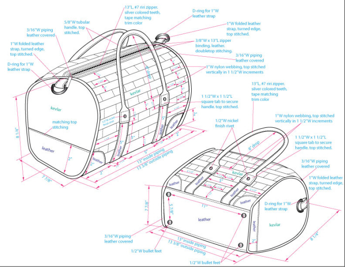 Men's Bag Design by Jessica Tong-Ahn at Coroflot.com