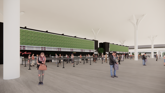 Lapang International Airport Terminal - KTA ITS 2022 by Rizki Alamsyah ...