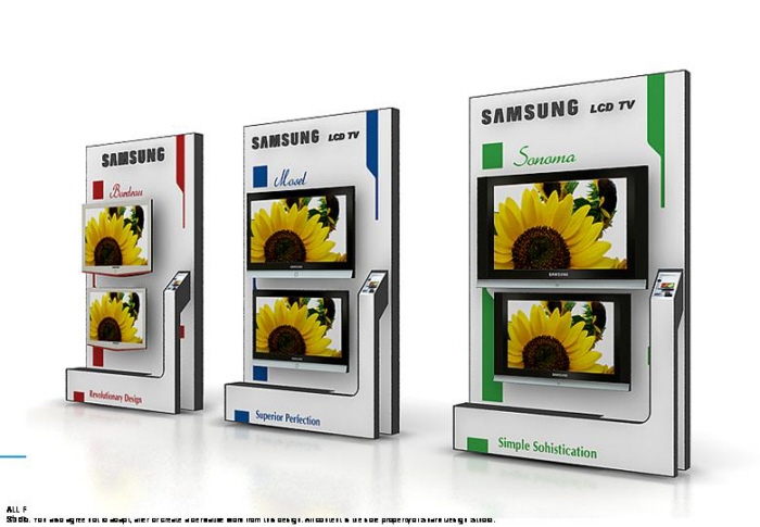 display stand for samsung by Rahul Dev at Coroflot.com