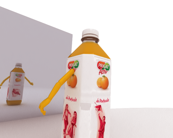 Prigat Orange Juice bottle changing commercial by Zsolt Csaba Ferenczi ...