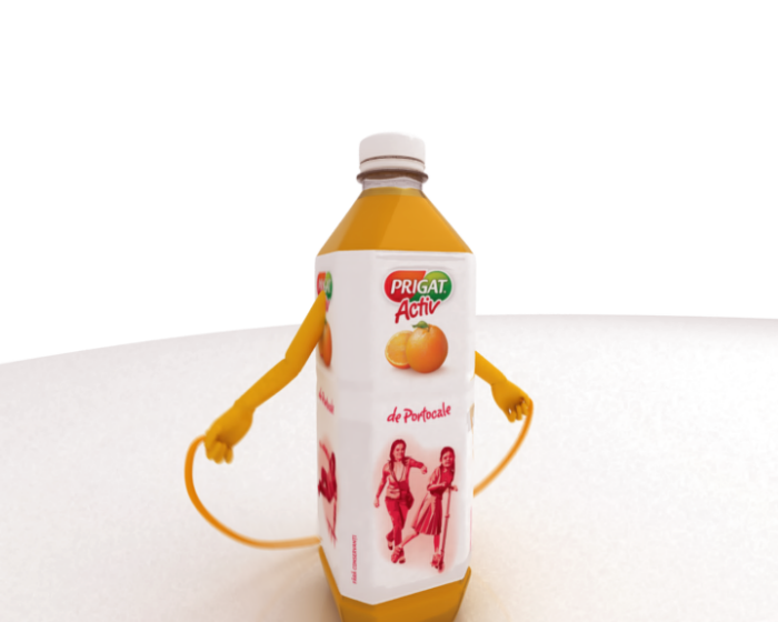 Prigat Orange Juice bottle changing commercial by Zsolt Csaba Ferenczi ...