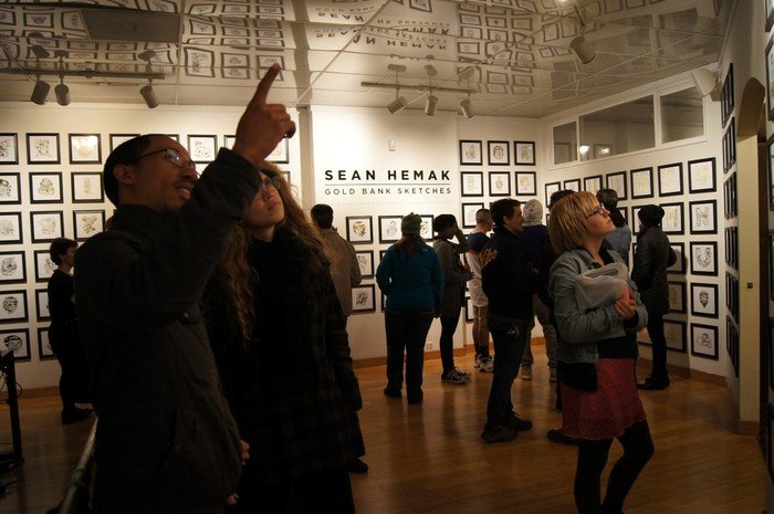 An upload by Sean Hemak on Coroflot: to the project Gold Bank Sketches ...