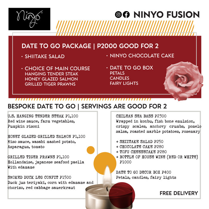 Ninyo Fusion Social Media Menu by Hilarion Raymundo at Coroflot.com
