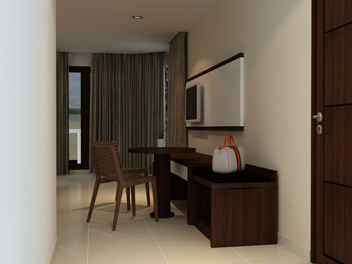 Patra Jasa Anyer Beach Resort Deluxe Room by july widiawati at Coroflot.com