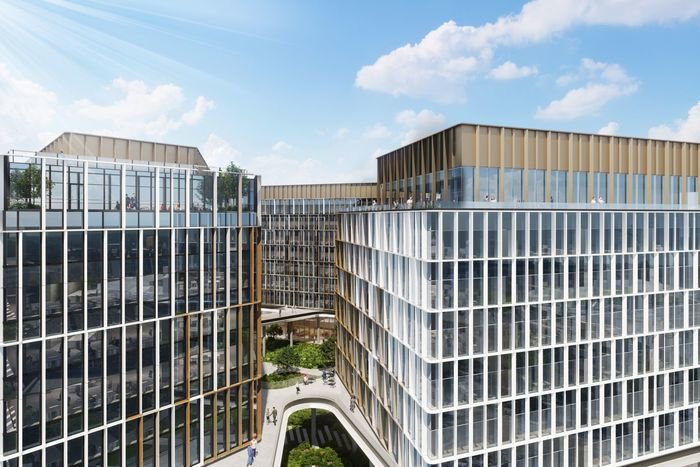 Vaci Ut Office Building - N2Q STUDIO - Outsourcing 3D Rendering ...