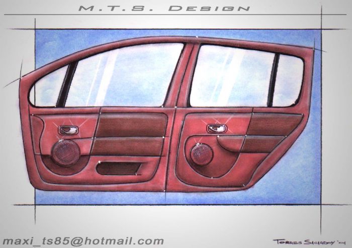 Renault Modus interiors by Maximiliano Torres Sagardoy at Coroflot.com