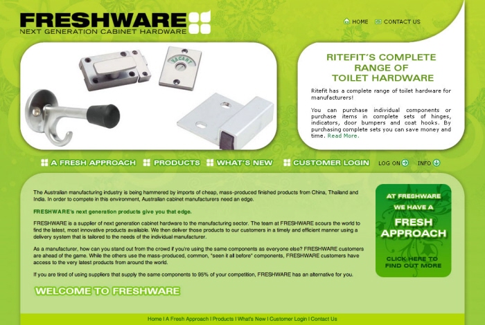 Web Design by Niraj Bhavsar at Coroflot.com