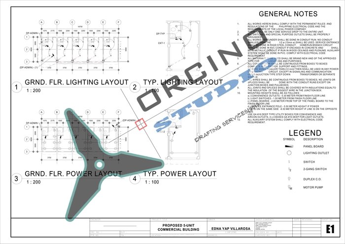 PROPOSED 5-UNIT COMMERCIAL BUILDING by Ronel Orcino at Coroflot.com