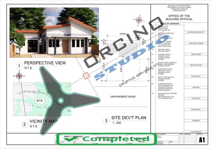 PROPOSED BUNGALOW HOUSE_2 by Ronel Orcino at Coroflot.com