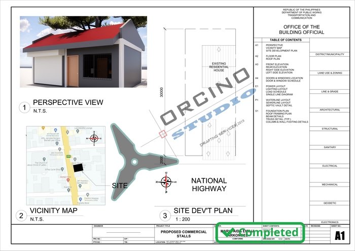 PROPOSED COMMERCIAL STALL by Ronel Orcino at Coroflot.com
