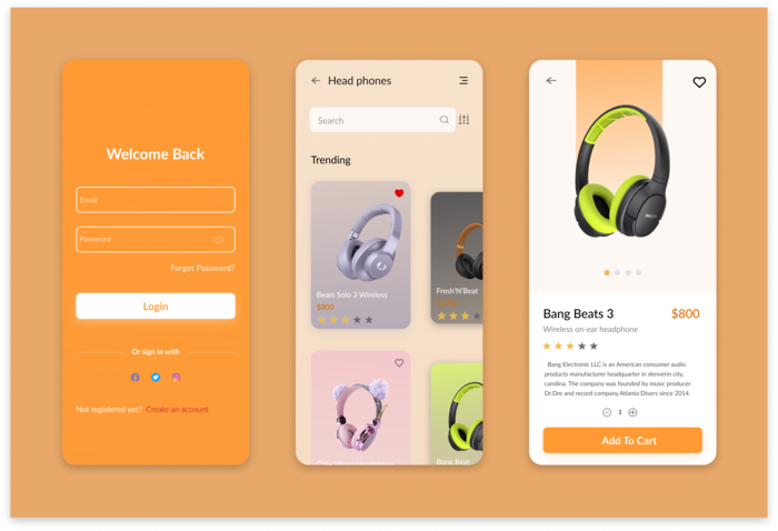 An upload by Adedoyin Ogunjemilua on Coroflot: to the project E commerce checkout flow