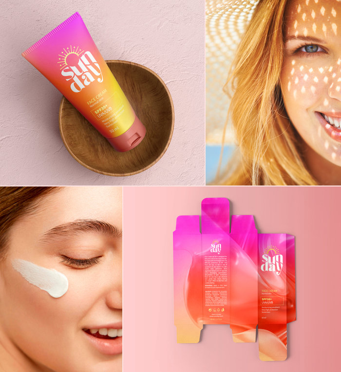 Sunday Brand Identity by Elena Gayle at Coroflot.com