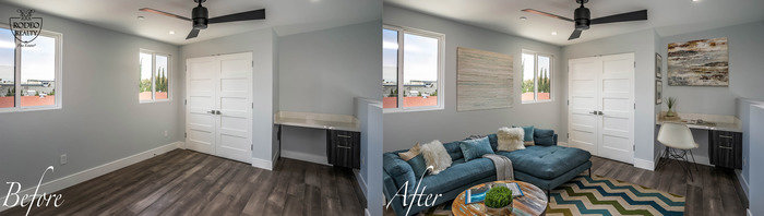 DIGITAL HOME STAGING: Photoshop by Stefan Martin at Coroflot.com