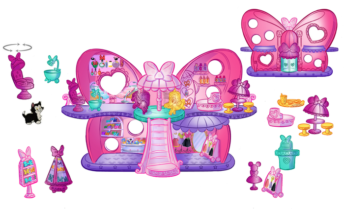 DISNEY Minnie: Fabulous Shopping Mall by Jeeyun Lee at Coroflot.com