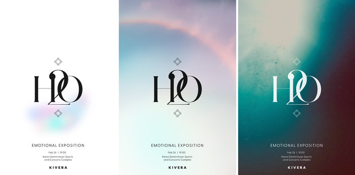 H2O EMOTIONAL EXHIBITION BY KIVERA | Logo, Poster by Gevorg Palanjyan ...