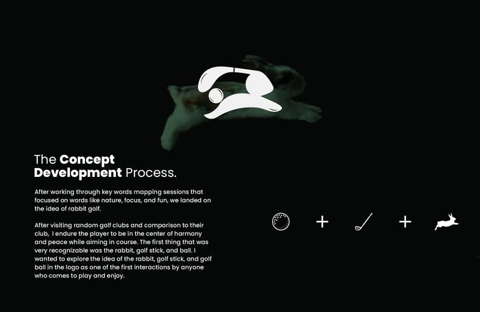 Rabbit Golf Brand Identity Design by Abdul Rehman at Coroflot.com