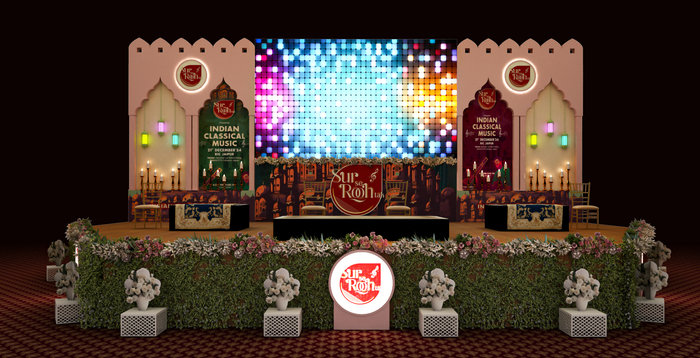 3D Stage Design for Indian Classical Music Event by Rohit Sharma at ...