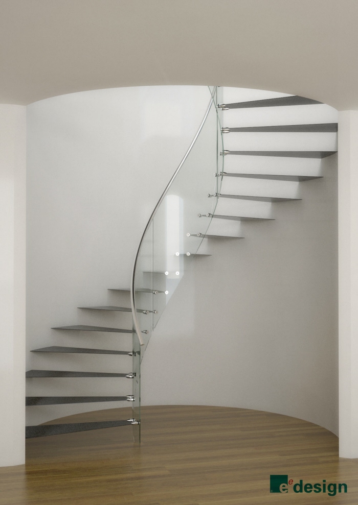 Carbon Fibre Stairs by Geoffrey Packer at Coroflot.com