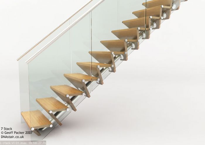 stack stairs by Geoffrey Packer at Coroflot.com