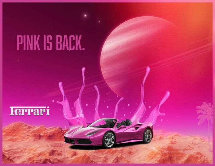 Ferrari Advertisement Project 2021 by Austin Ward at Coroflot.com