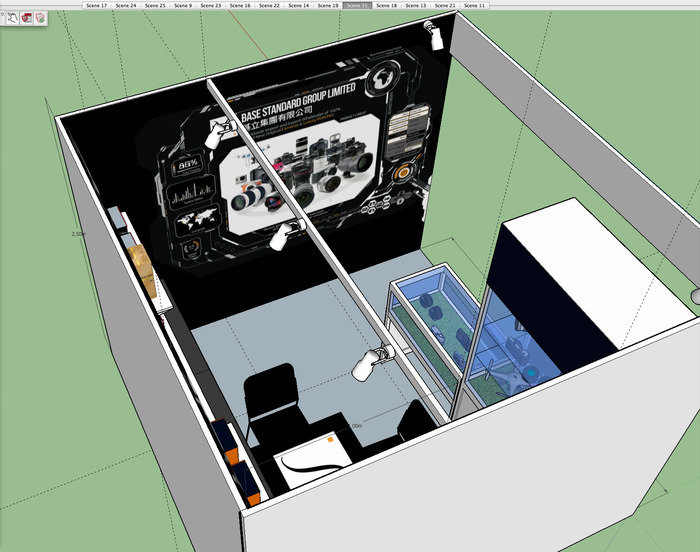 Base Standard Booth Design 1 by Savio Cheng at Coroflot.com