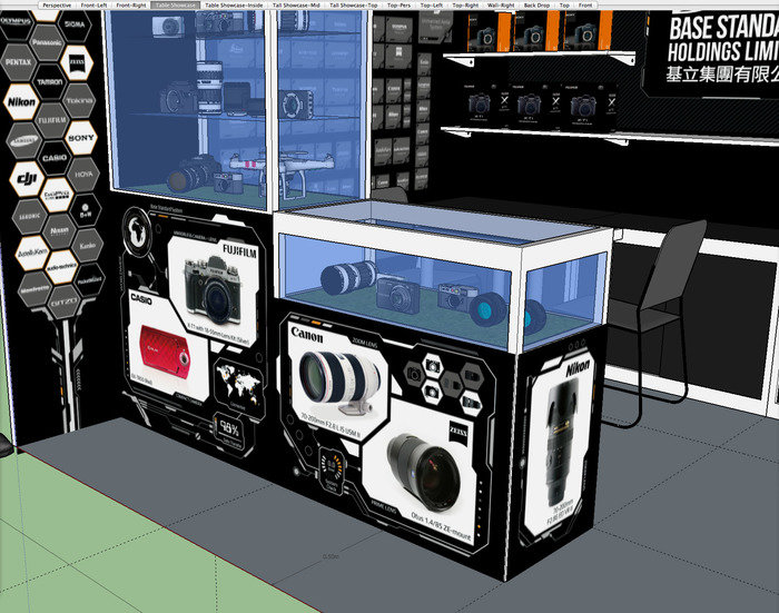 Base Standard Booth Design 1 by Savio Cheng at Coroflot.com