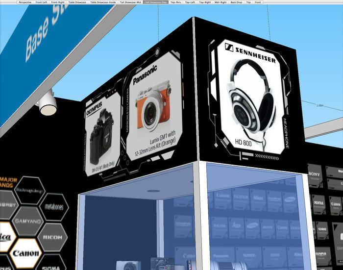 Base Standard Booth Design 1 by Savio Cheng at Coroflot.com