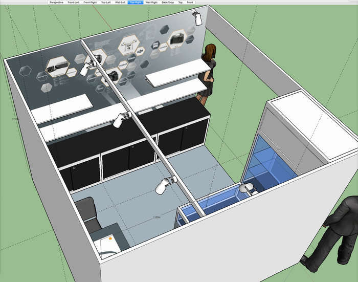 Base Standard Booth Design 2 by Savio Cheng at Coroflot.com
