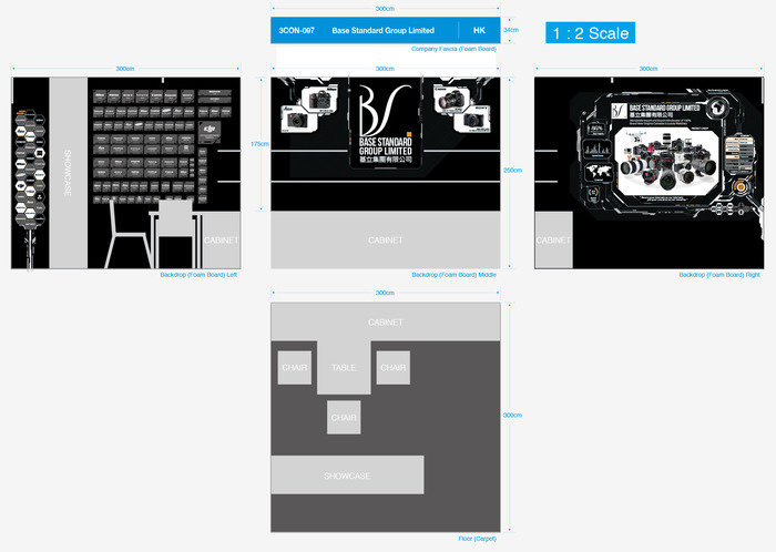 Base Standard Booth Design 1 by Savio Cheng at Coroflot.com