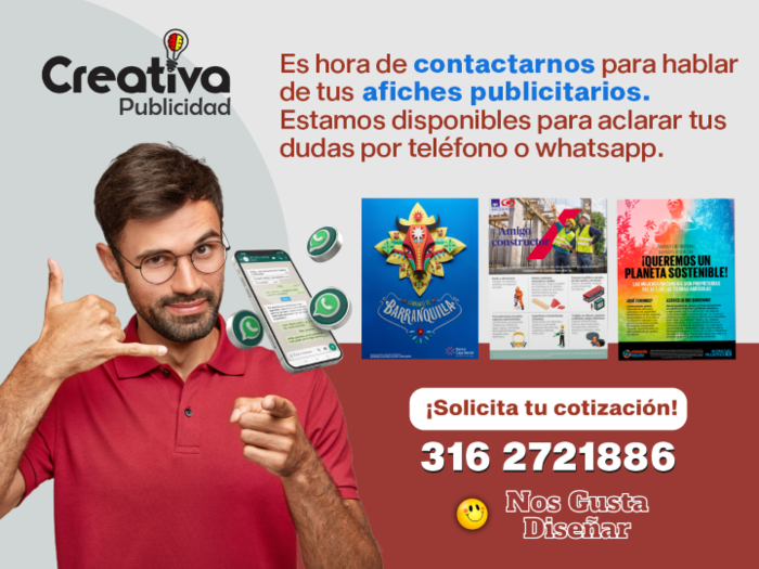 Publicidad Creativa on Coroflot: Nuestro servicio de Afiches Publicitarios #afichespublicitarios