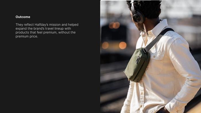 Halfday Roamer travel collection by David Hundertmark at Coroflot.com