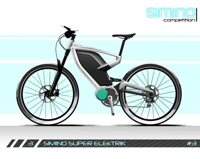 Simino Edge 350 watt e-bike by Olivier Murro at Coroflot.com