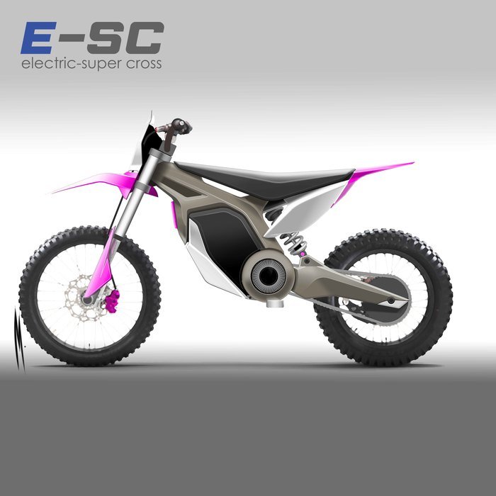 E-SM Electric super Motard by Olivier Murro at Coroflot.com