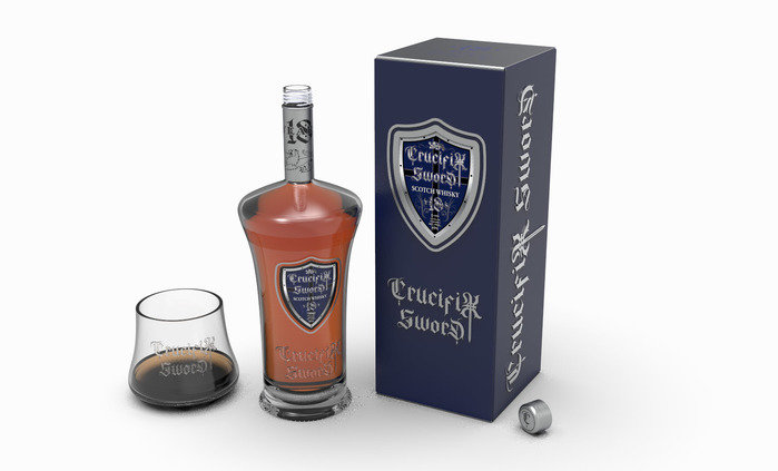 Crucifix Sword Scotch Whiskey by Fadi M. Abul Husen at Coroflot.com