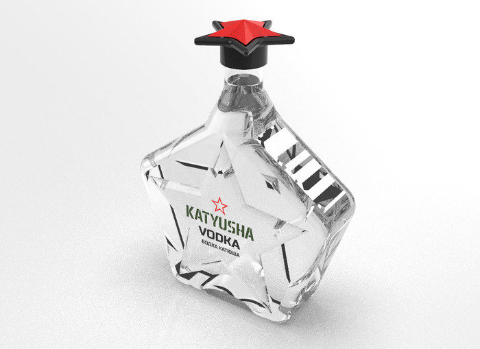 Katyusha Vodka Star – 75cl by Fadi M. Abul Husen at Coroflot.com