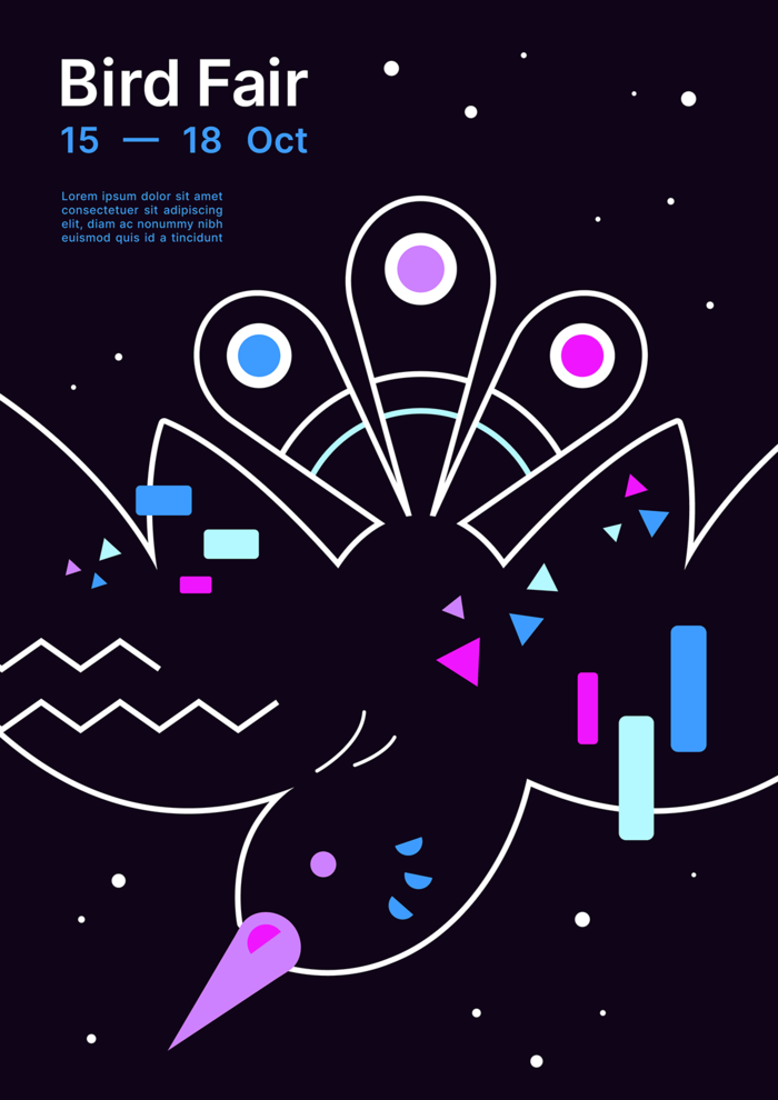 Bird Fair Posters by Sofija Nikolic at Coroflot.com