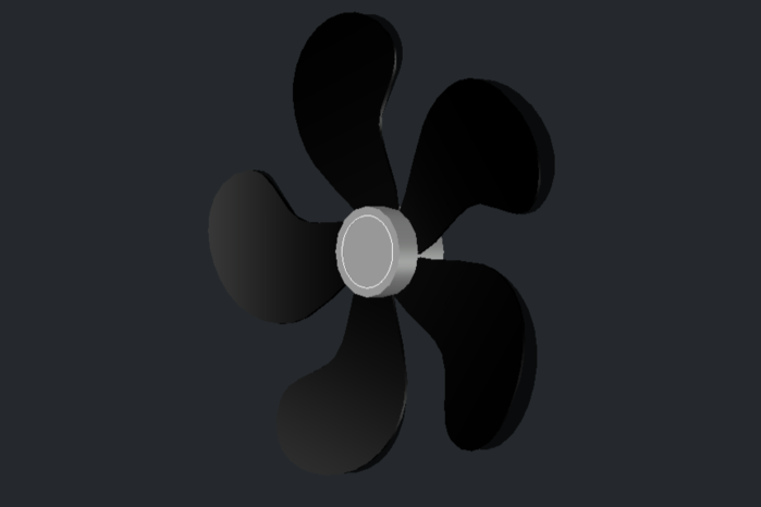 AutoCAD _ Fan Blade by Ishan Makkar at Coroflot.com