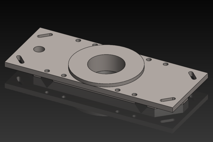 SolidWorks _ Alignment Plate by Ishan Makkar at Coroflot.com