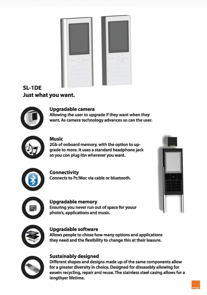 An upload by David Few on Coroflot: to the project Modular mobile phone