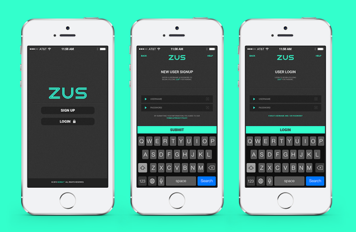 ZUS - Branding + Desktop & Mobile Ui Design by Michael John ...