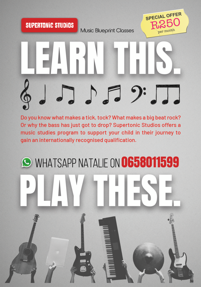 Supertonic Music Studio Flyer by Matthew Flaherty at Coroflot.com